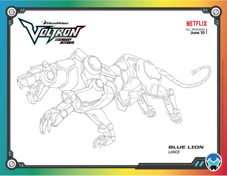 Best Photo of Voltron Coloring Pages Free - vicoms.info
